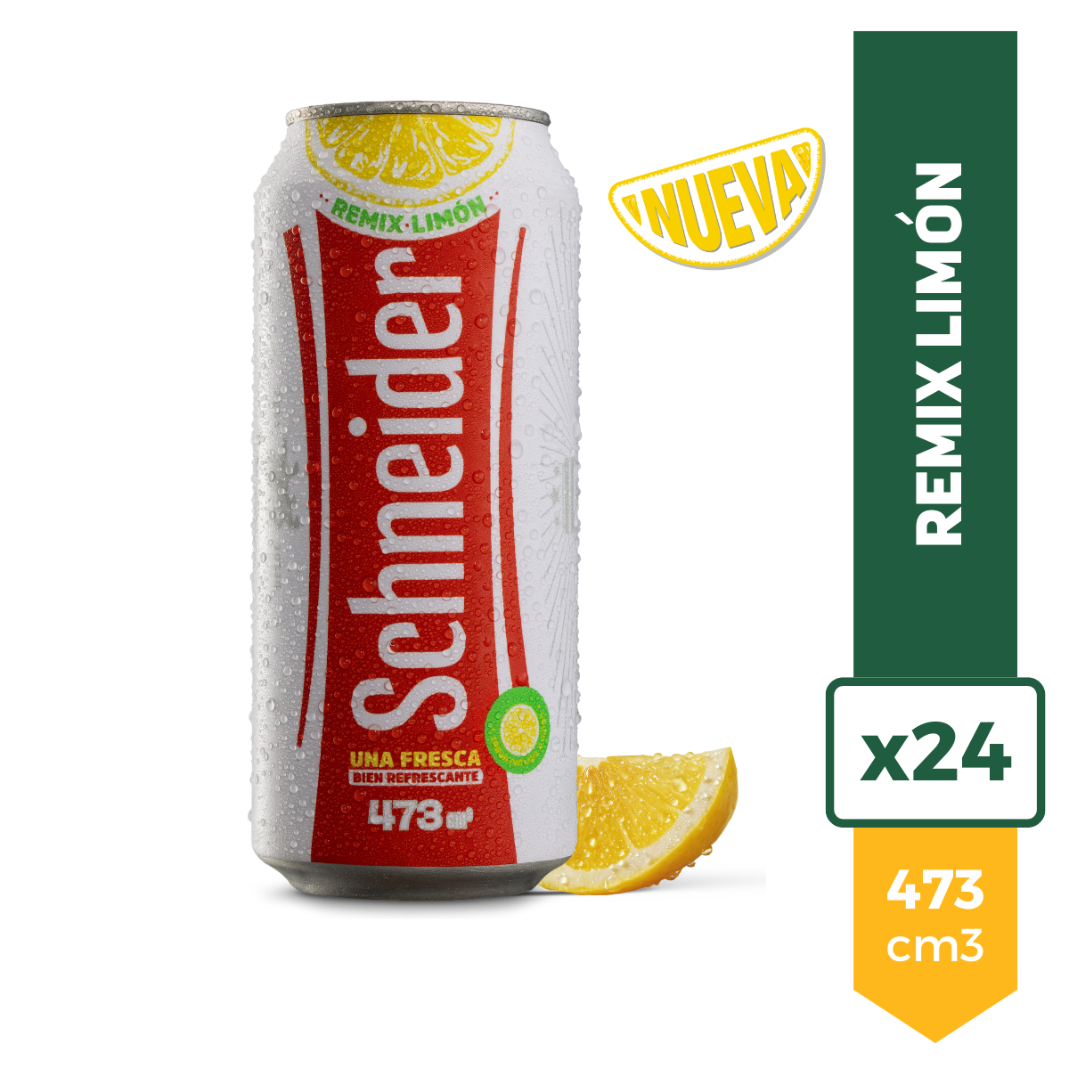 Cerveza Schneider Remix Limón 473ml x24 – La Barra